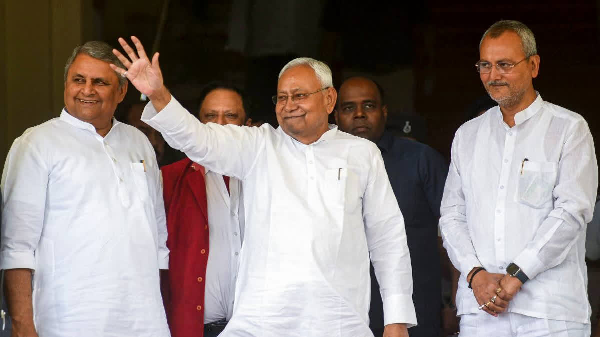 Petition Filed Against Nitish In Bihar Court For 'Disrespect' To National Anthem