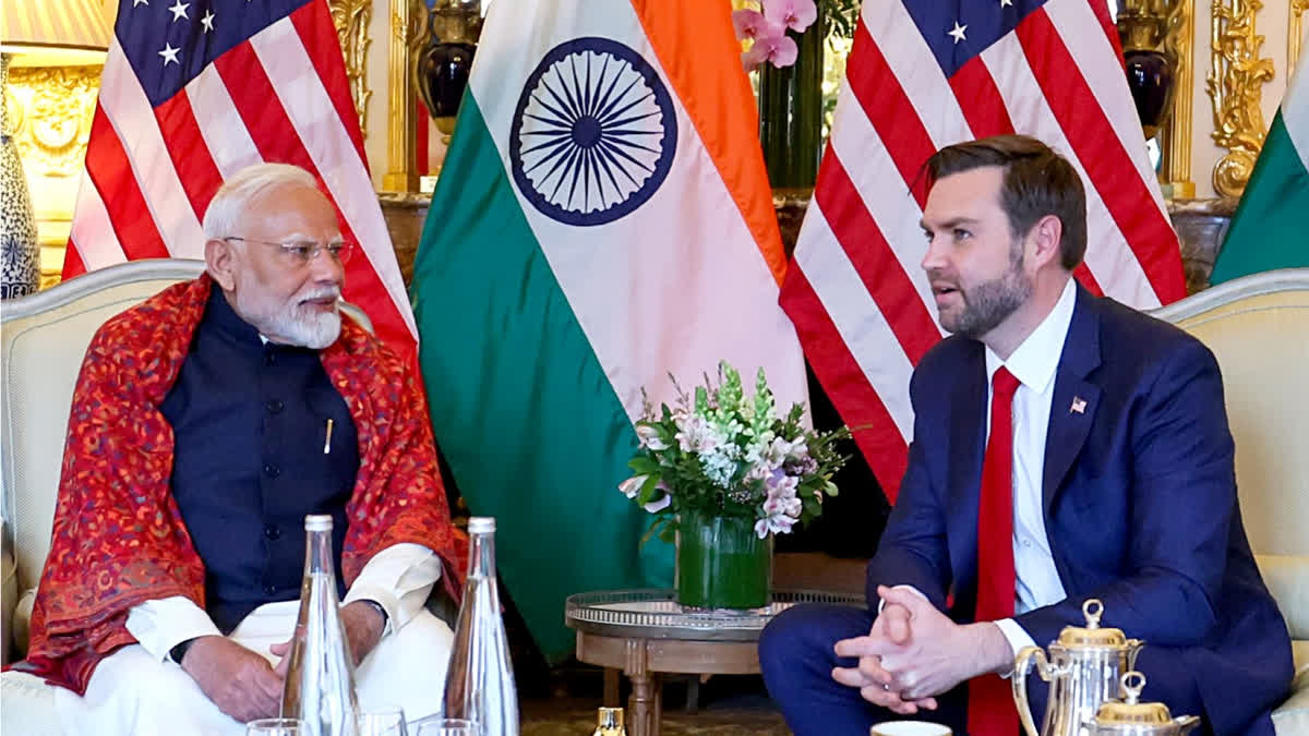 PM Modi Meets US Vice President Vance