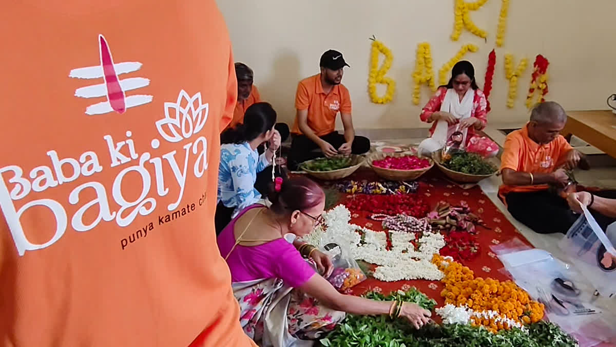 IITian Vinit Mishra's 'Baba Ki Bagiya' Delivers Flowers For Puja At ...