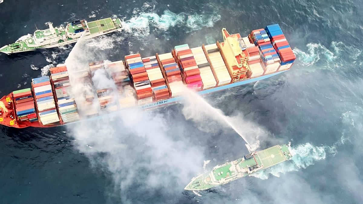 Fire Erupts Aboard Indigenous Frigate Ship at Mumbai's Naval Dockyard ...