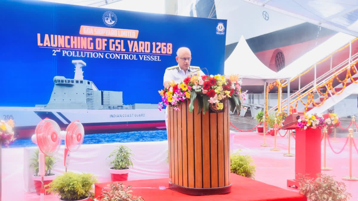 Goa Shipyard Limited-Made Second Pollution Control Vessel Launched ...