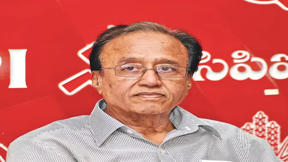 CPI Leader And Prominent Figure Of Telangana Movement, Suravaram ...