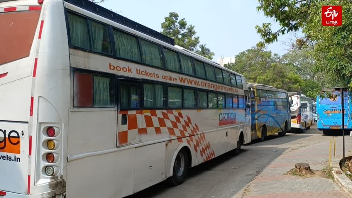 Omni Buses won't operate in Tamil Nadu from 6 pm today; operators ...