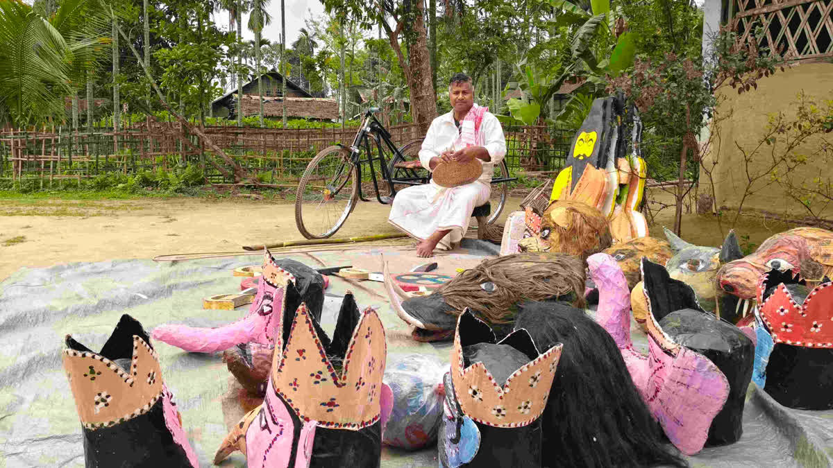A Different Identity: Assam’s Mask Maker Defies Odds To Keep 35-Year ...