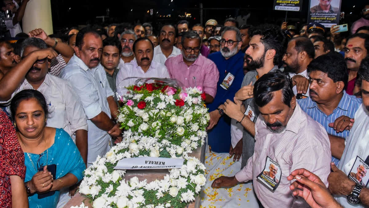 Kerala: Large Crowd Pay Final Respects To Pahalgam Terror Attack Victim ...