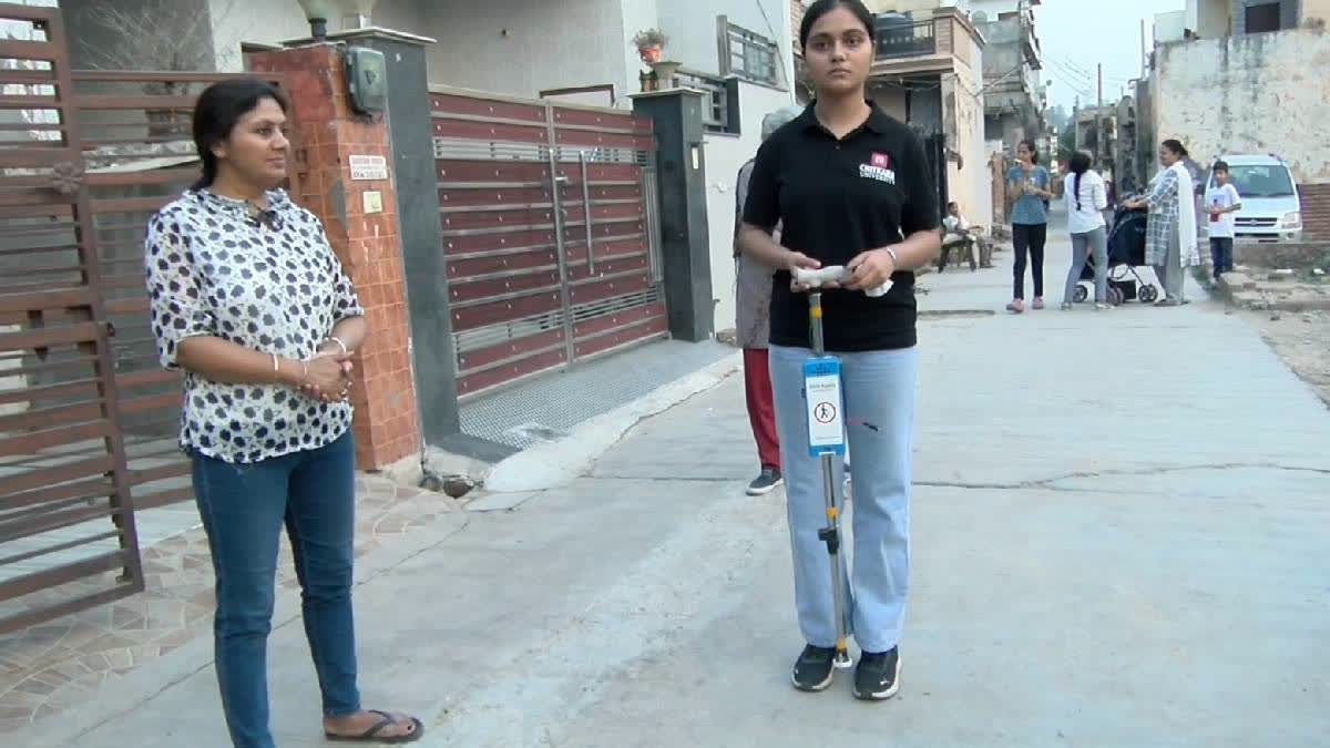 Haryana Girl Comes Up With Smart Walking Stick To Empower Visually Impaired
