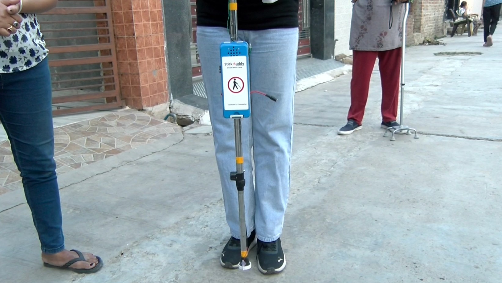 Haryana Girl Comes Up With Smart Walking Stick To Empower Visually Impaired