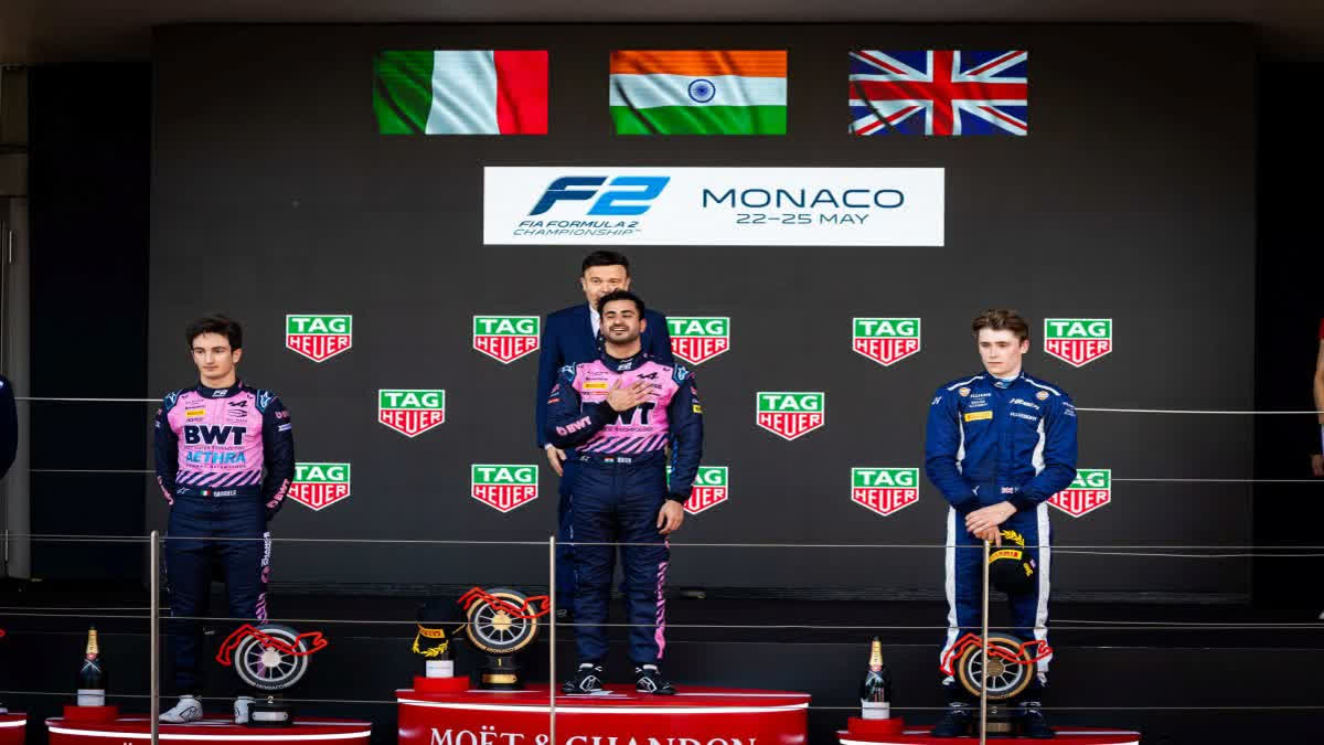 Historic Win For India! Kush Maini Becomes First Indian To Win F2 Race