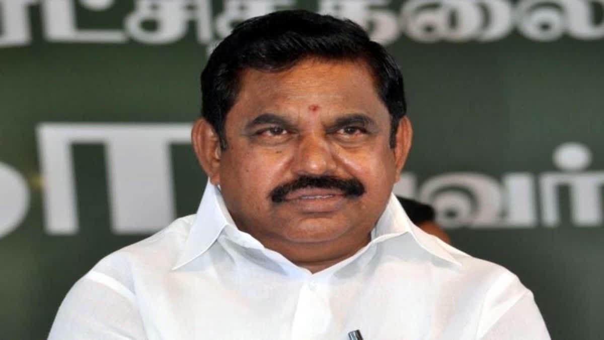 Only Goal Is To Defeat DMK In 2026 Elections: Edappadi Palaniswami ...
