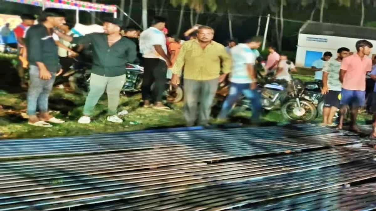 One Dead, 13 Injured As Spectators Gallery Collapses During Kabaddi ...