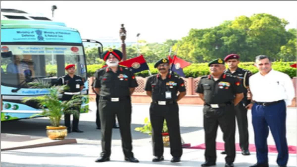 भारतीय सेना को मिली हाइड्रोजन बस, 250-300 किमी का है माइलेज - Indian ...