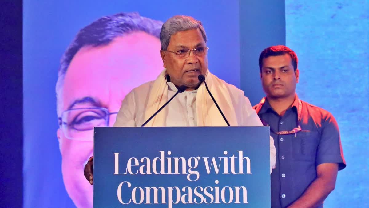 CM Siddaramaiah Releases Dr H Sudarshan Ballal’s Biography 'Leading ...