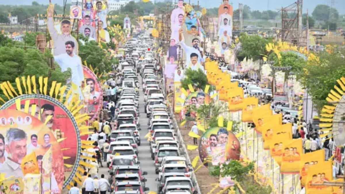 Mahanadu 2025: TDP Jamboree Begins In Kadapa, CM Chandrababu Credits 2024 Massive Victory To ...