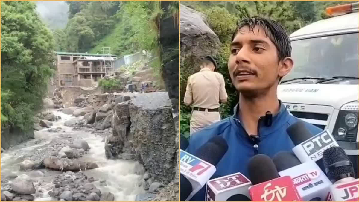 Chamba Resident Takes Shelter In Forest To Save Himself From Flood In ...
