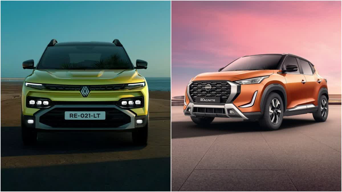 Renault Kiger और Nissan Magnite में से कौन है ज्यादा बेहतर, यहां जानें ...