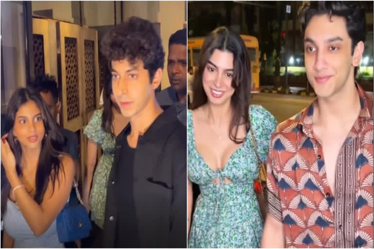 Rumoured lovebirds Suhana Khan, Agastya Nanda reunite with The Archies ...