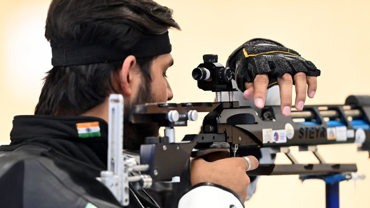 Paris 2024 Olympics: Arjun Babuta Qualifies For Men's 10m Air Rifle ...