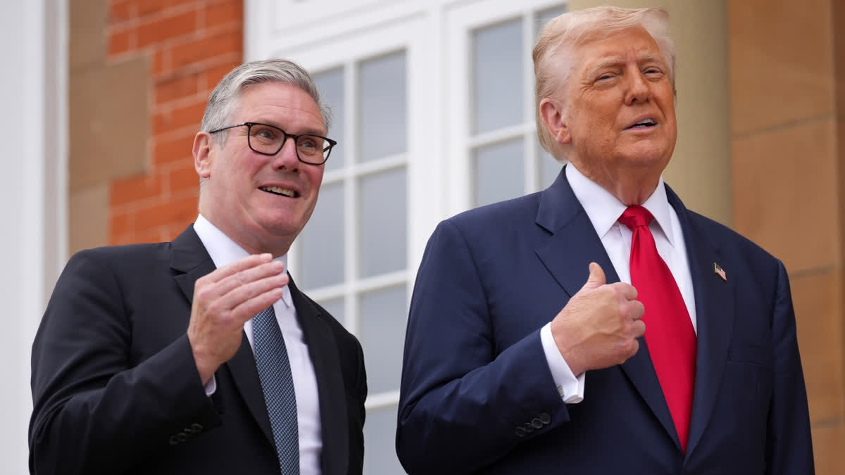 Trump Meets Starmer And Disagrees With Netanyahu's Claim Of No ...