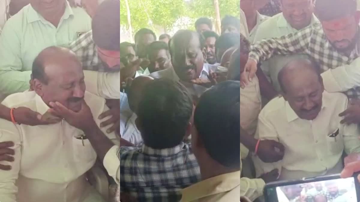 Congress Leader Subhash Reddy Crying Viral Video : కాంగ్రెస్ కు ...