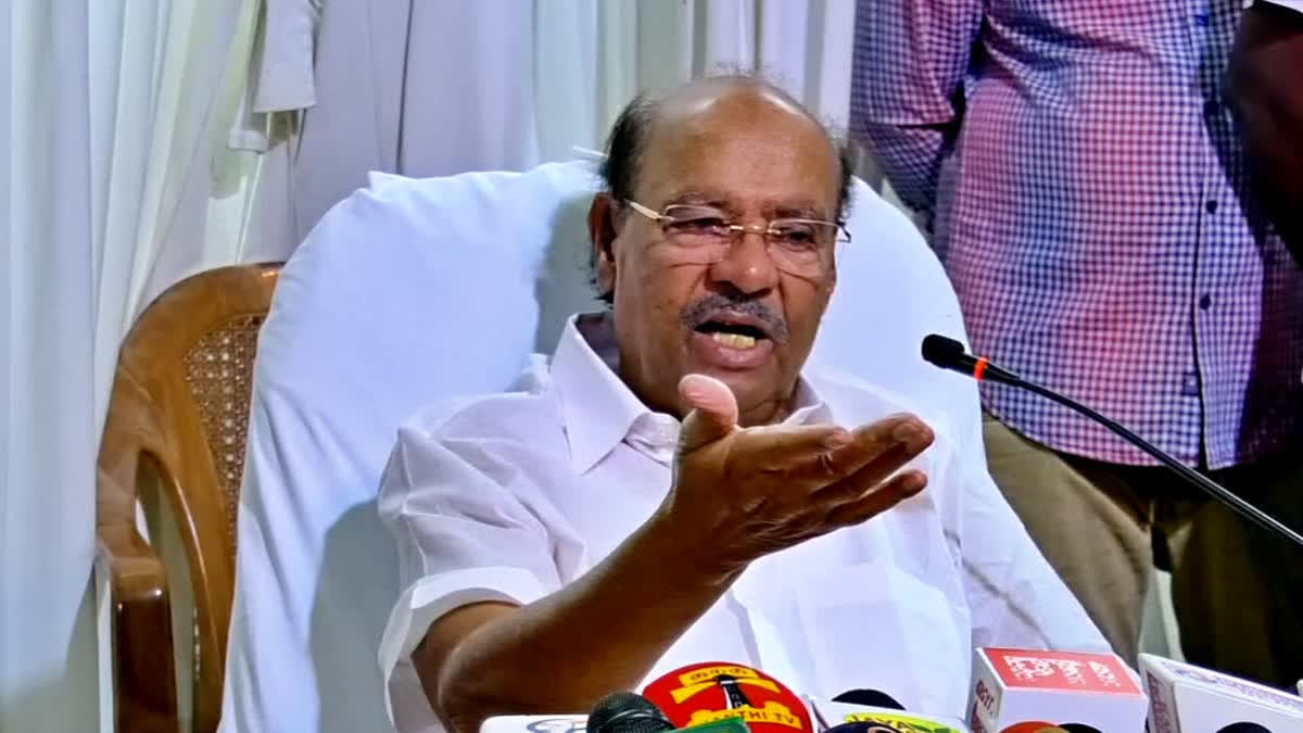 PMK Founder Ramadoss Unleashes Public Attack On Son, Reveals Rift Over ...
