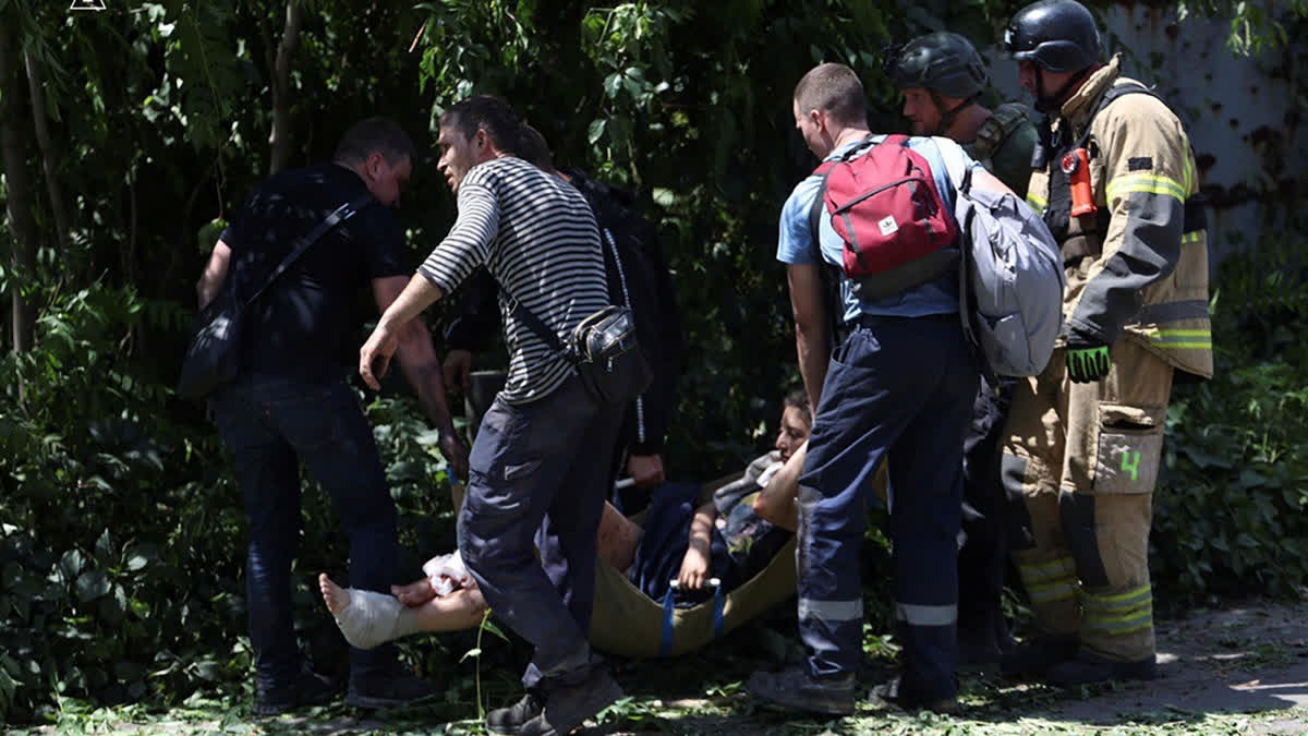 Ukraine Says Russia Launched Biggest Aerial Attack Since Start Of War
