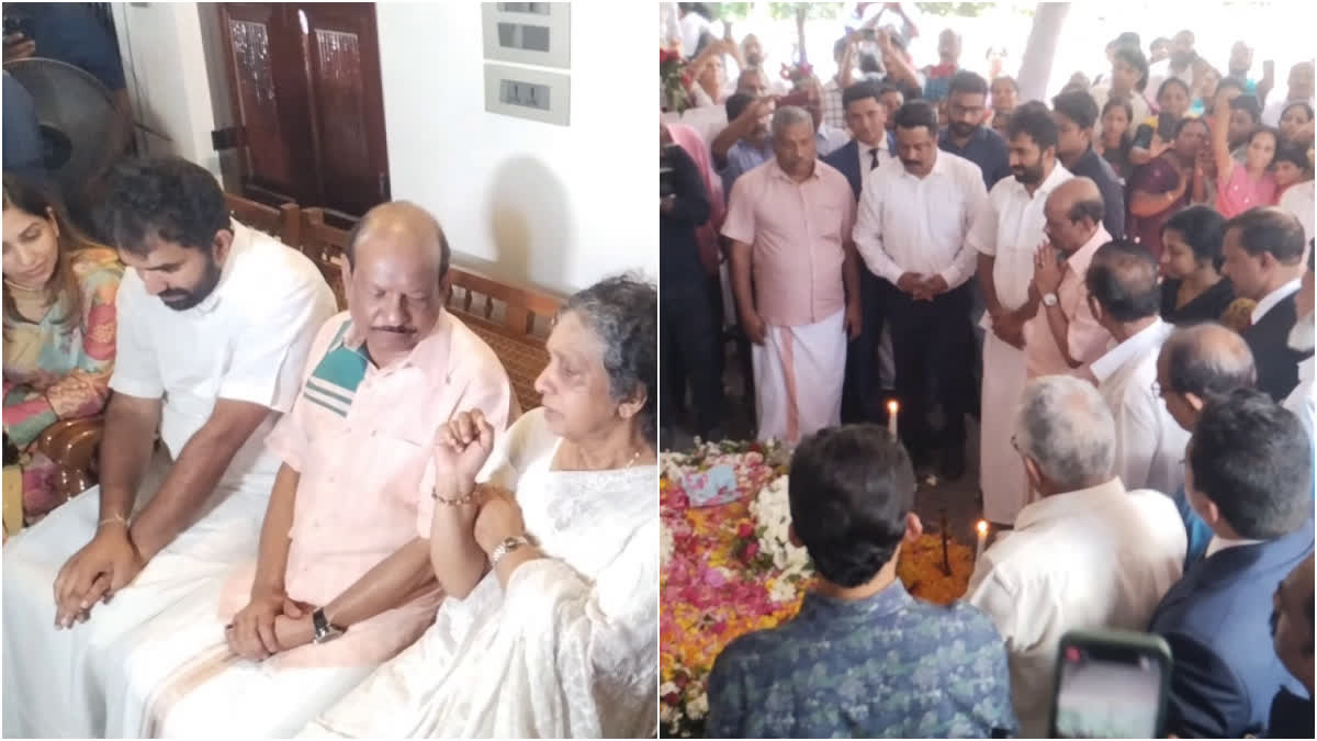 'പ്രതിസന്ധികളിൽ തളരാത്ത വ്യക്തിത്വം'; ഉമ്മൻ ചാണ്ടിയുടെ കല്ലറയിൽ സന്ദ ...