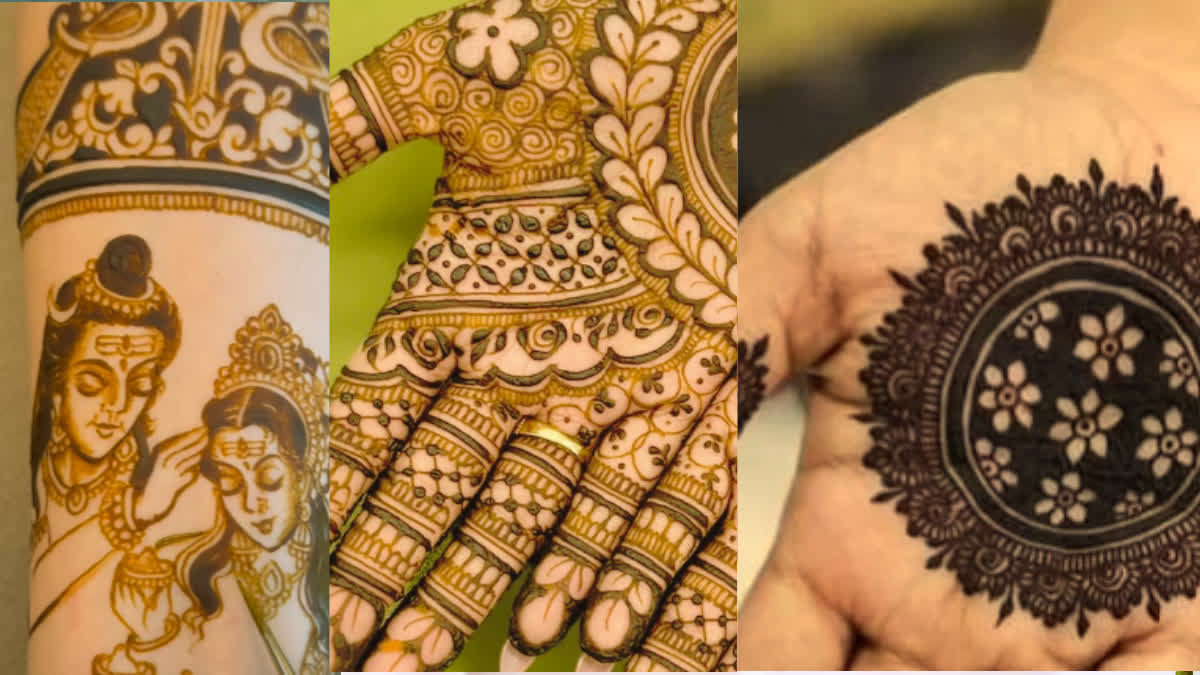 Simple Mehndi Design 2025: सावन के महीने में लगाएं ये मेहंदी डिजाइन ...