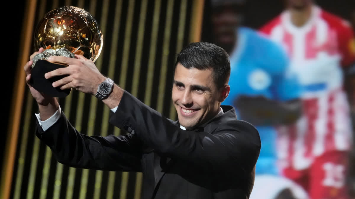 Spain’s Rodri Wins Ballon D'or Award 2024; Lamine Yamal Named Youngest ...