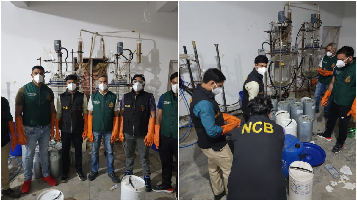 NCB Busts Massive Meth Lab In Delhi NCR; Mexican Drug Cartel, Tihar Jail Warden Involved