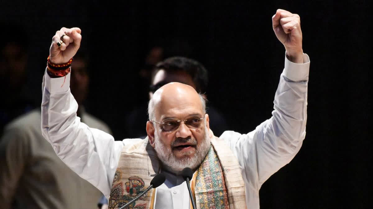 Shah Sounds Poll Bugle In Bihar Rally, Urges People To Strengthen Hands Of Pm Modi