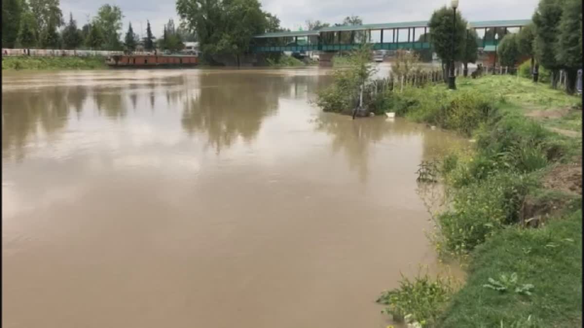 Jhelum Flows Above Flood Declaration Mark at Two Spots in Kashmir ...
