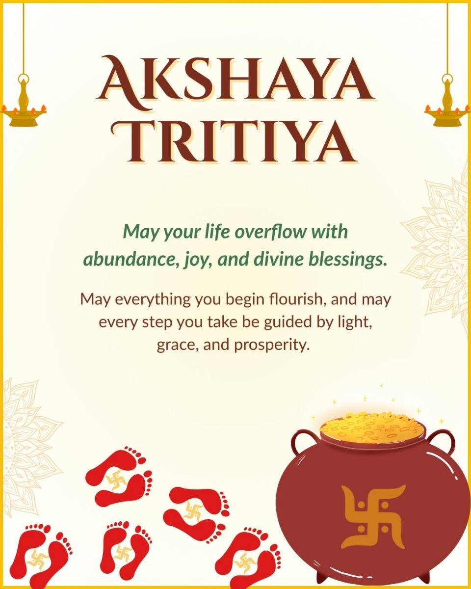 Akshaya Tritiya 2025 Wishes, Blessings, Greetings and Images To Share ...