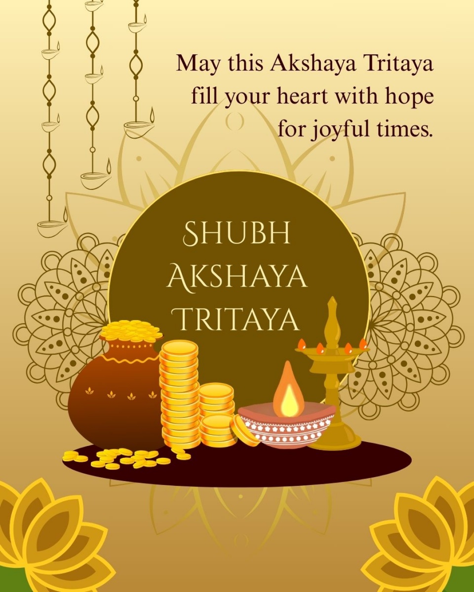 Akshaya Tritiya 2025 Wishes, Blessings, Greetings and Images To Share On This Auspicious Day