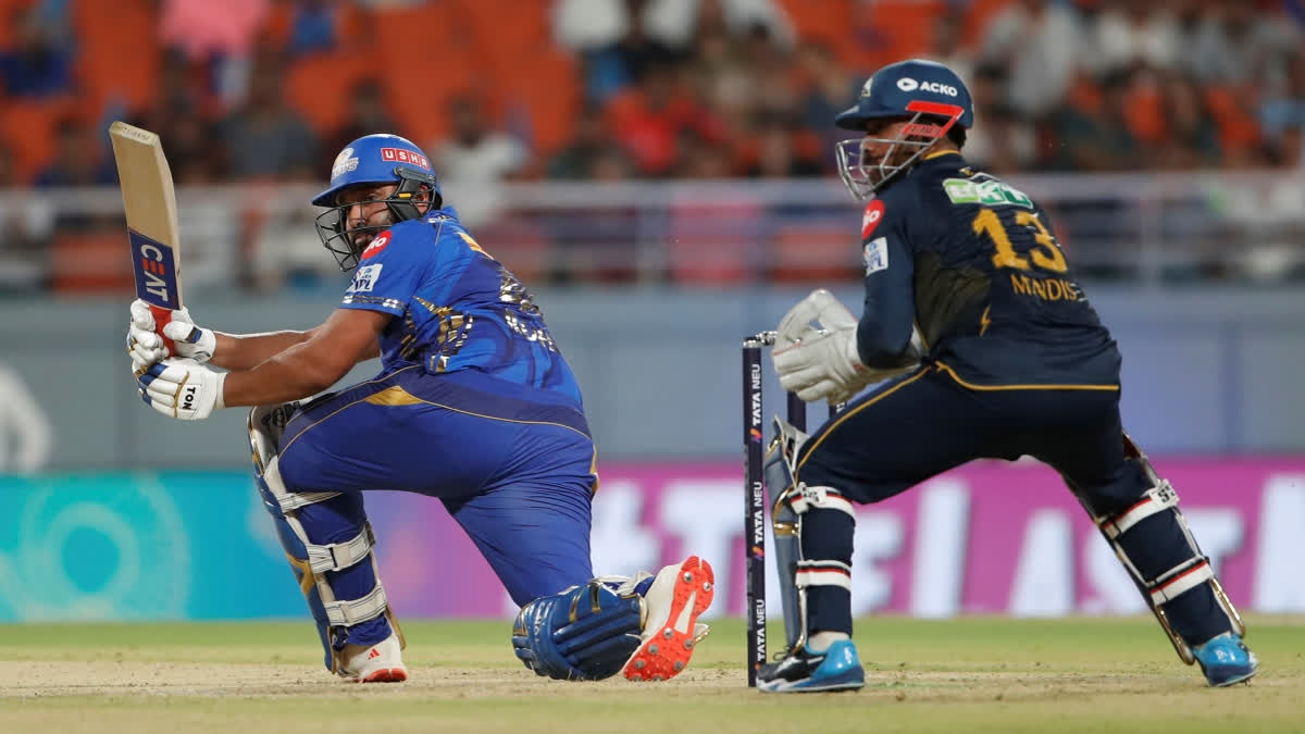 Rohit Sharma Becomes 1st Indian To Hit 300 Sixes, Second Player To Score 7000 Runs In IPL