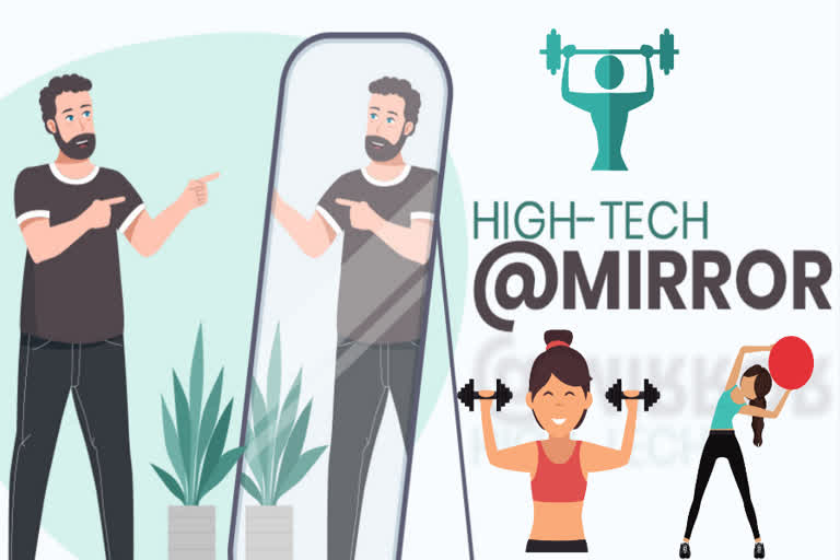 High-tech mirror helps gym fans perfect their workout moves