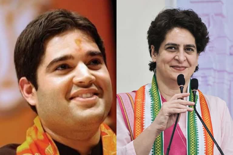 यूपी की सियासत : बीजेपी से दूर होते वरुण गांधी को मिला प्रियंका का साथ