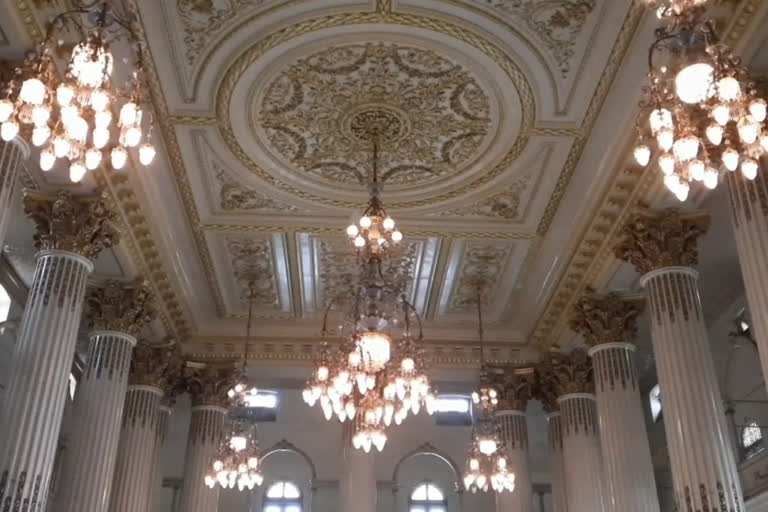 UP: Electric bulbs provide bright light to readers in Raza Library for ...