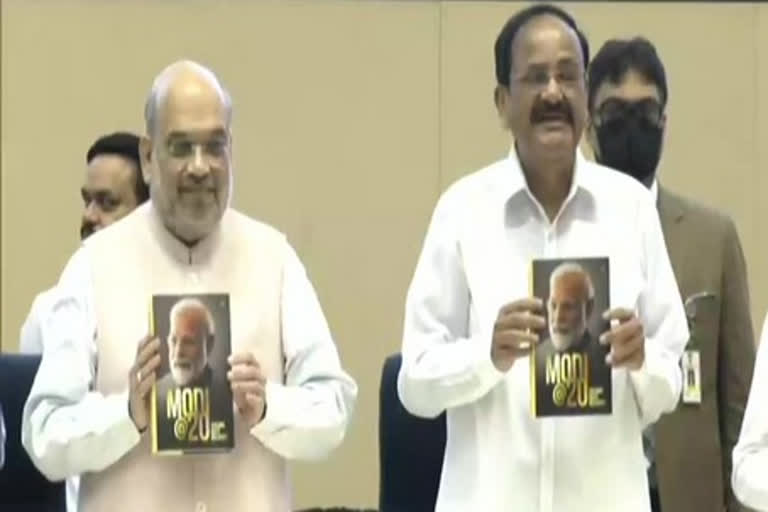 Naidu releases 'Modi @20: Dreams Meeting Delivery' book, says 'PM Modi ... Naidu releases 'Modi @20: Dreams Meeting Delivery' book, says 'PM Modi ...