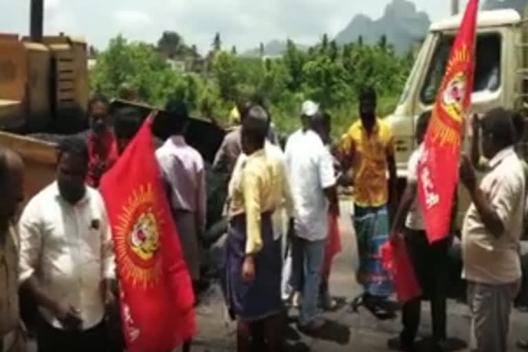 நாம் தமிழர் கட்சியினரை திமுகவினர் ஓட ஓட விரட்டி அடித்ததால் பரபரப்பு ...