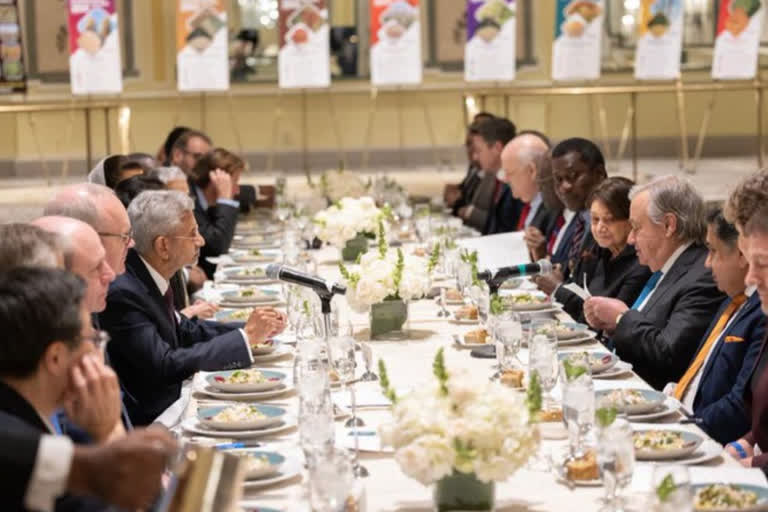 Jaishankar hosts UN chief, UNSC member state for 'millet lunch' in New York
