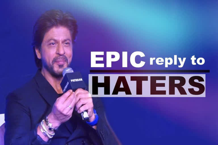WATCH: SRK gives epic reply to haters as he subtly addresses Pathaan ...