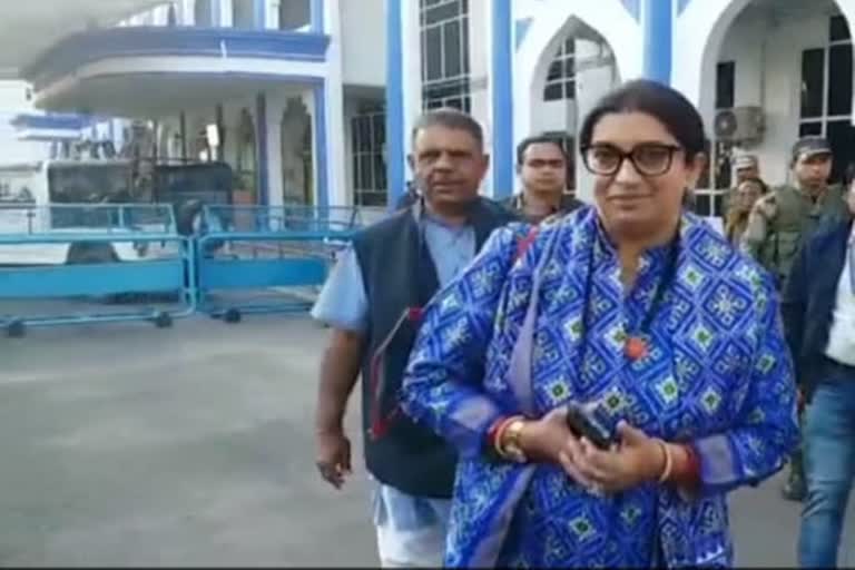 Rajasthan: Union Mini Smriti Irani arrives for daughter Shanelle's ...
