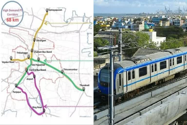 Trichy Metro: திருச்சியில் 3 வழித்தடங்களில் மெட்ரோ ரயில் திட்டம்!