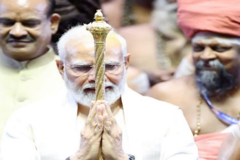 PM Modi installs 'Sengol' in new Parliament building: All you need to know