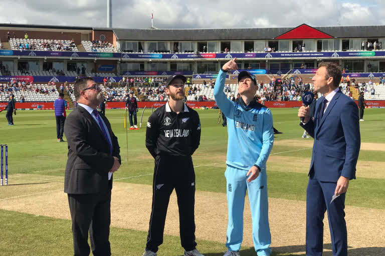 WC'19: England win toss, opt to bat first against NZ