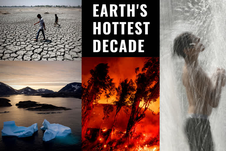 Fever chart: Earth had its hottest decade on record in 2010s