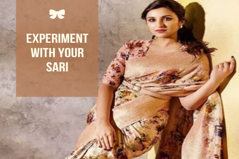 A great time to experiment with the sari